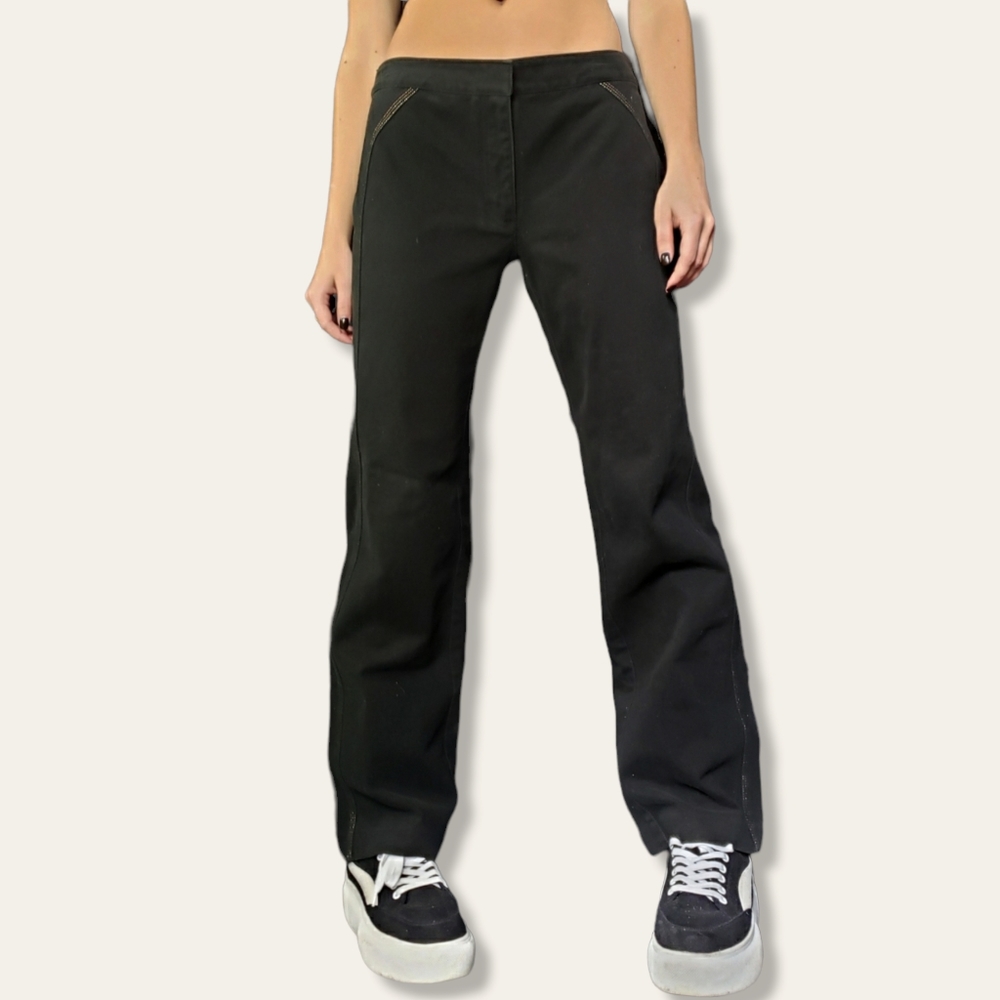 Y2k Black J. Crew Flares - Gem